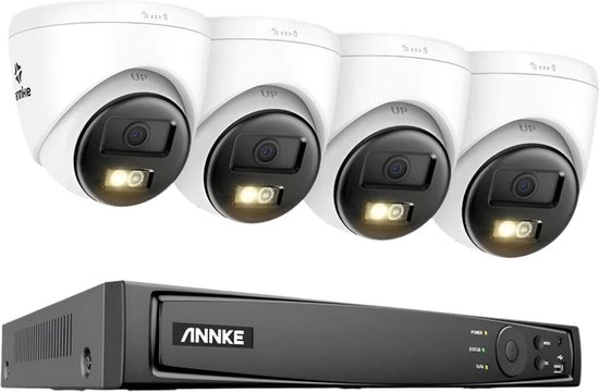Annke - I91DS - Beveiligingscamerasysteem - 4K Ultra HD - 8MP Camera ...