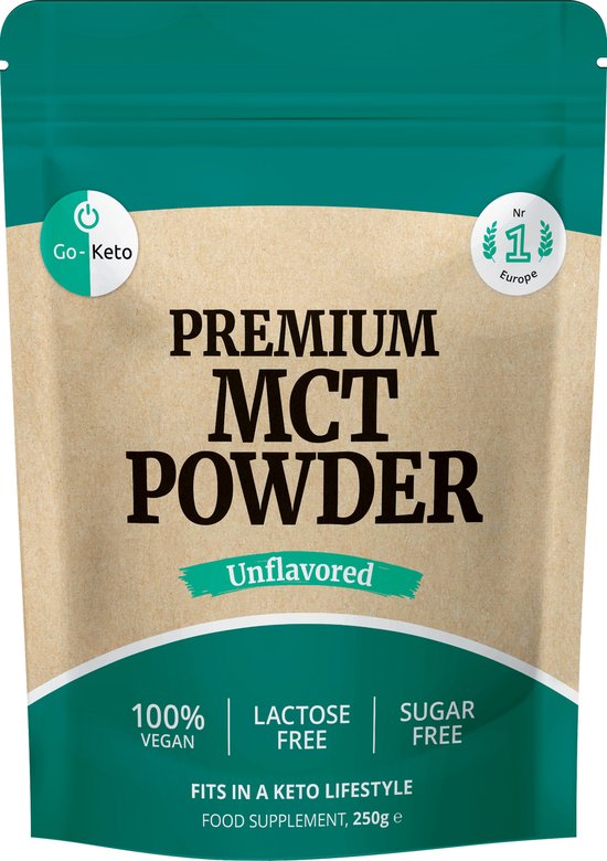 MCT Poeder Keto Kokos Premium C8/C10 Go-Keto 250gr | bol
