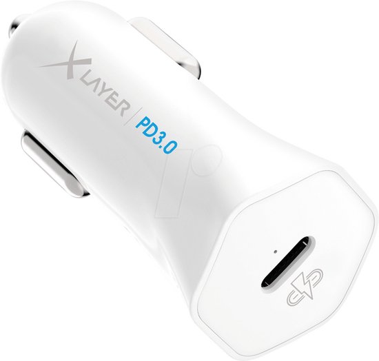 XLayer - USB-C PD 18W Autolader - Snellader - Krachtige Oplader ...