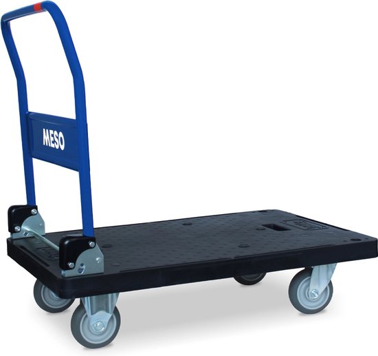 MESO - Magazijnwagen - Volledig inklapbaar - 300kg | bol