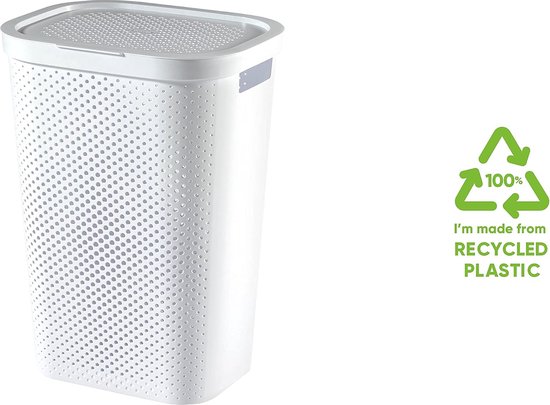 Rechthoekige Wasmand van 60 Liter - 100% Gerecycled Plastic ...