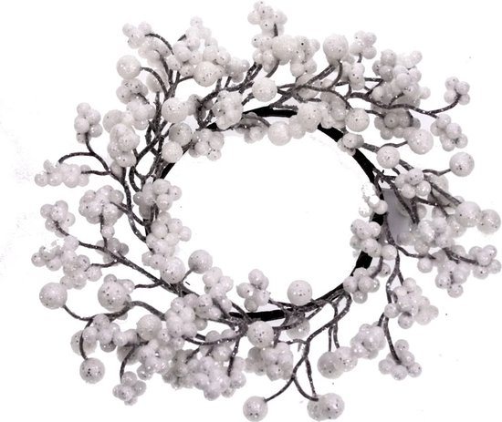 Krans Witte bessen 30x6,5cm | bol