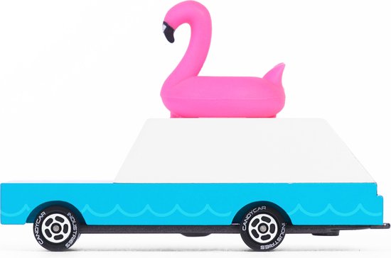 Candylab Toys Speelgoedauto | Flamingo Wagon | bol