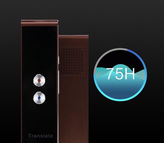 Instant Translator Ondersteuning 30+ Talen Draadloos Twee-weg AI ...