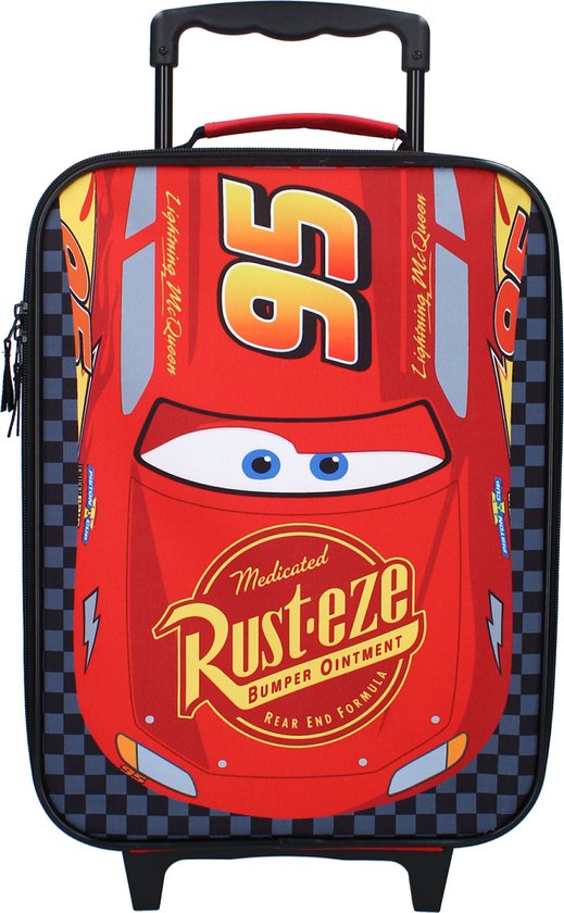 Valise à roulettes Cars Made To Roll - Rouge | bol