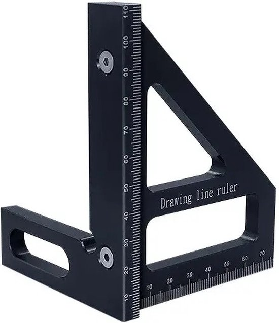 Blyx® - Vierkante Gradenboog - Koershoekmeter - Aluminium Verstek ...