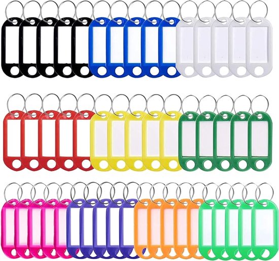 Plastic Bagagelabels Set - Herkenbare Labels voor Bagage - Duurzaam ...