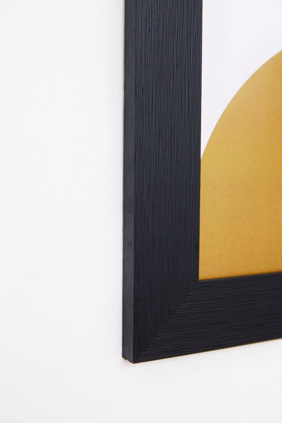 Moderne Lijst 60x90 cm Zwart - Hazel | bol