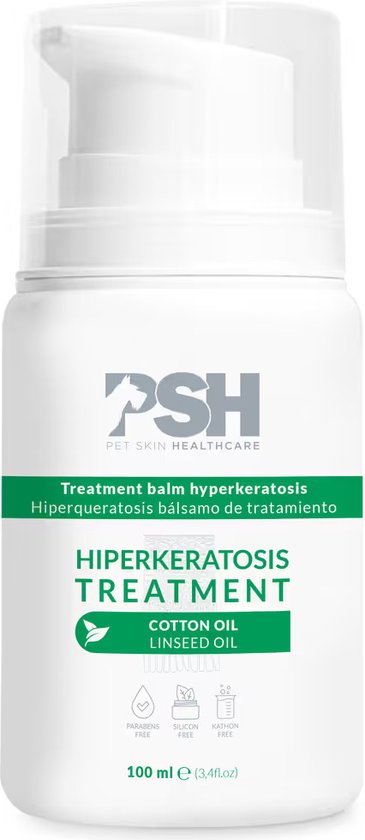 PSH - Nose Balm - Hyperkeratose Behandeling Voor Neus En Voetzolen - Hond - 100ML | bol