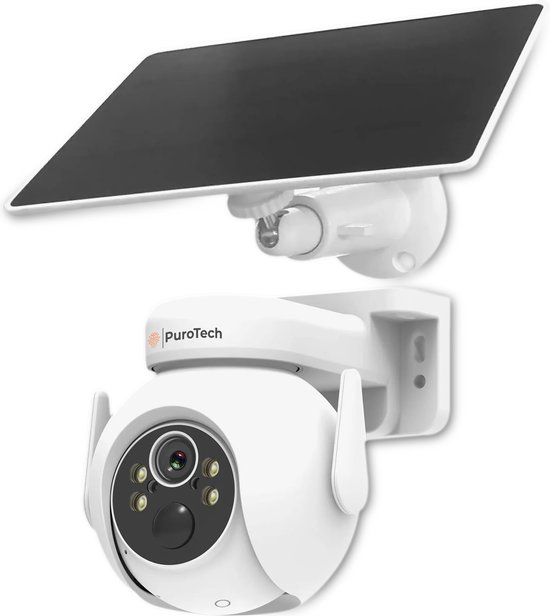 PuroTech IP Beveilingscamera - Buitencamera met Nachtzicht - Buitencamera Met... | bol