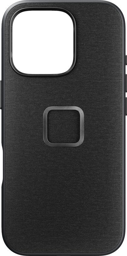 Peak Design Mobile Everyday Fabric Case iPhone 16 Pro Charcoal | bol