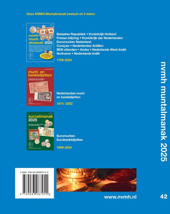 NVMH Muntalmanak 2025 - Officiële catalogus Nederlandse munten en ...