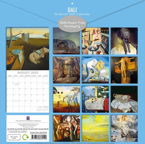 Dali Kalender 2025 | bol
