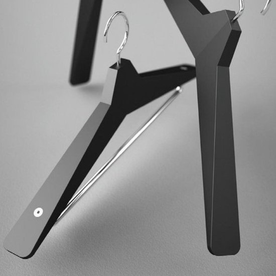 Frost klederhanger NOVA/UNU met beugel mat zwart | bol