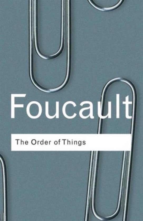 Order Of Things | 9780415267373 | M. Foucault | Boeken | bol