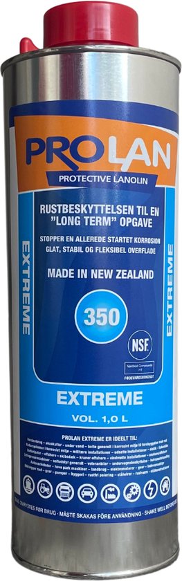Prolan Extreme 350 1,0L Onderschroefbus Lanoline Tectyl Anti roest ...