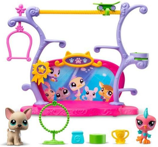 BANDAI - Littlest Pet Shop - Pets Got Talent Speelset - Speelset met 2 ...