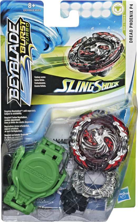 Beyblade SlingShock Starter Pack Dread Phoenix P4 | bol