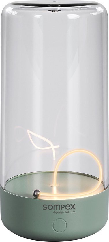 Sompex Pulse magnetische Sfeerlamp olijf groen - indoor / outdoor ...