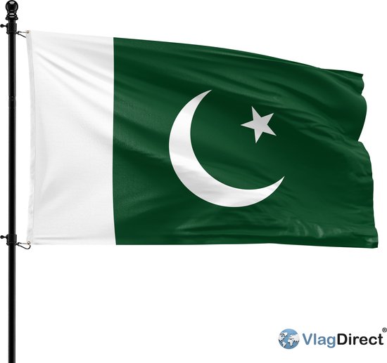 VlagDirect - Pakistaanse vlag - Pakistan vlag - 90 x 150 cm. | bol