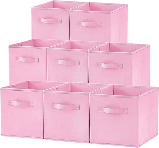 11 Inch Cube Storage Containers - Opvouwbaar - Medium - Set van 8 ...