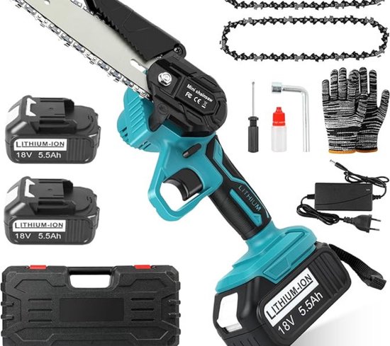 Mini Kettingzaag - Mini Chainsaw - Elektrische Snoeischaar ...