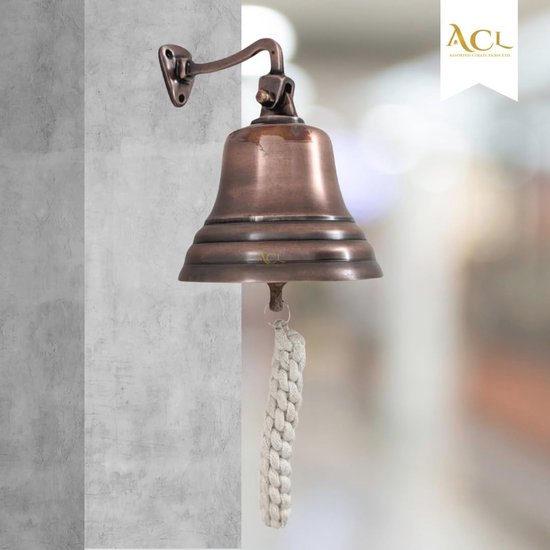 Hand Bell voor Home Pub - Wandgemonteerde Nautische Decoratie - Unieke ...