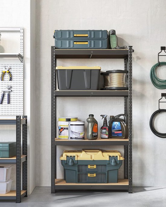 Zware Stalen Plank met 4 Niveaus - Montage Zonder Gereedschap ...