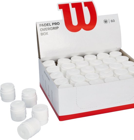 Wilson Padel Pro Overgrip - Comfort voor tennis en padel - 60 Stuks | bol