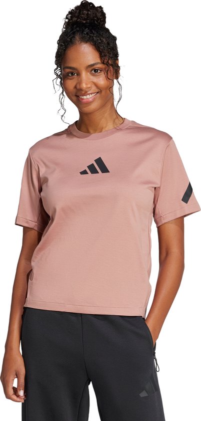adidas Sportswear adidas Z.N.E. T-shirt - Dames - Roze- M | bol