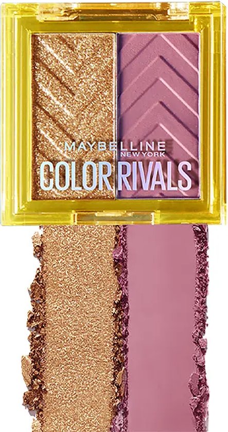 Maybelline Color Rivals Shadow Duo Palette - Assertive X Coy | bol