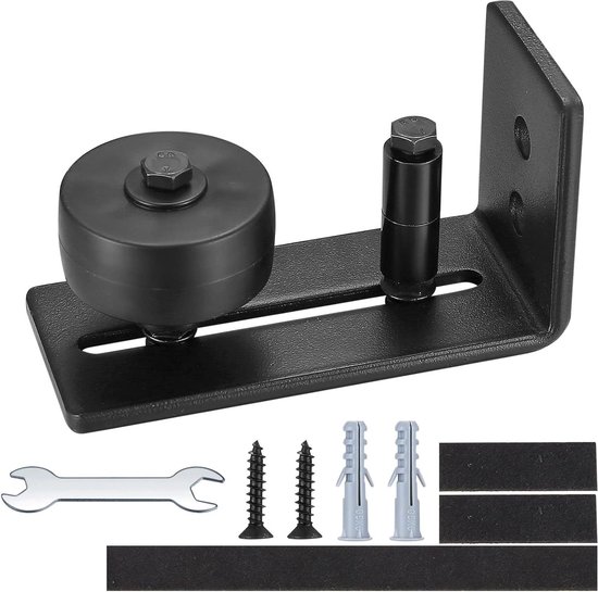 Adjustable Lower Roller Guide - Sliding Door Rail System with Screws ...