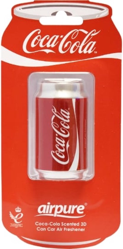 Air Pure - Autogeurtje - Coca Cola Blikje - Vent Clip | bol