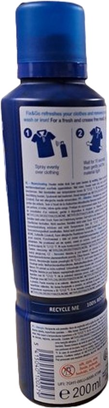 Fix & Go - Antikreuk Spray - Fix en Go Verfrist de Kleding en ...