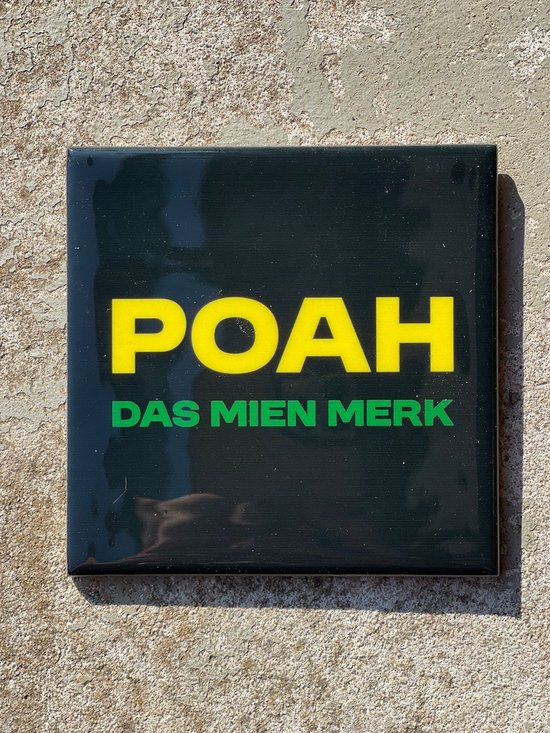 Tegeltje poah das mien merk |john deer |Hippe Spreuktegel | Nieuwe ...