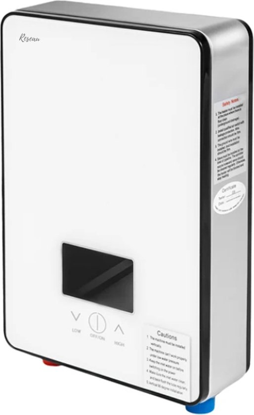 Doorstroomverwarmer - Doorstroomboiler – Doorstroom Boiler voor Douche ...