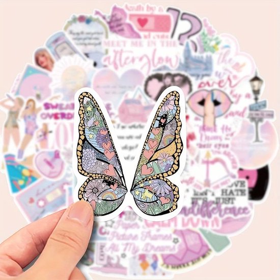 Taylor Swift Stickermix - Era's Tour - Lover - 50 Stuks | Laptop ...