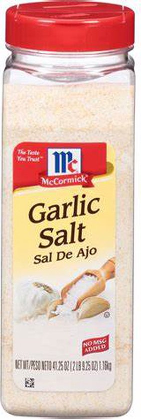 McCormick Garlic Salt (12 x 1.16kg) | bol