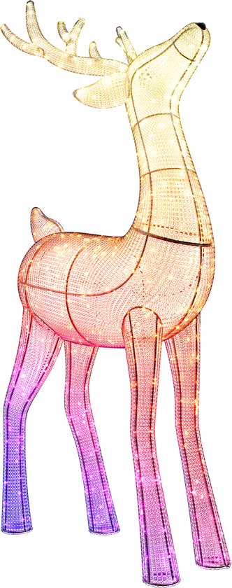 Twinkly 3D Stag Reindeer - 200 lamps | bol