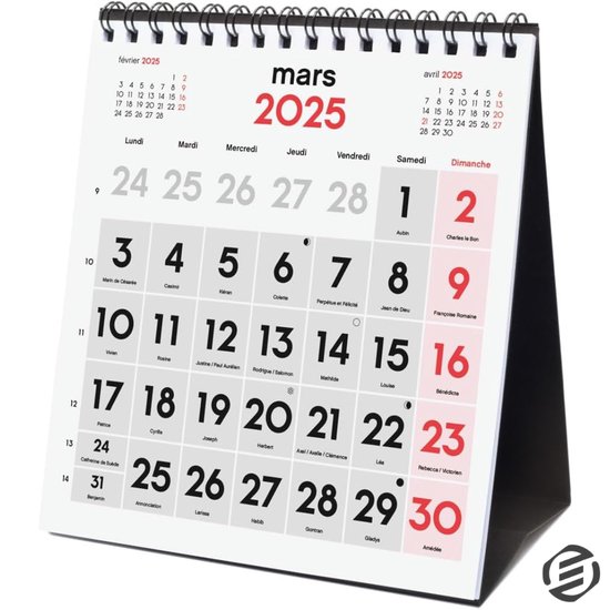 Equivera Bureaukalender 2025 - Gezinsplanner - Kalender - Weekplanner - Weekoverzicht... | bol