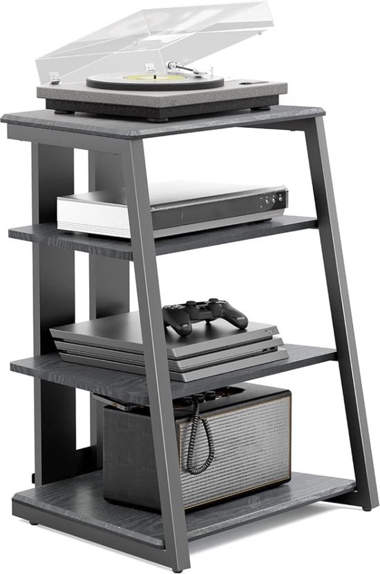 Equivera platenspeler meubel - lp kast - platenspeler kast - vinyl kast ...