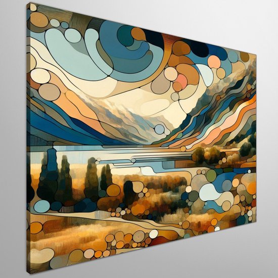 Abstract vermeer schilderij | Verheven Vermeer: Een Baanbrekende en ...