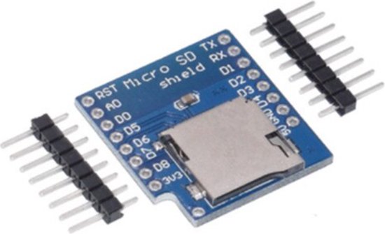 WeMos D1 mini MicroSD Shield | bol