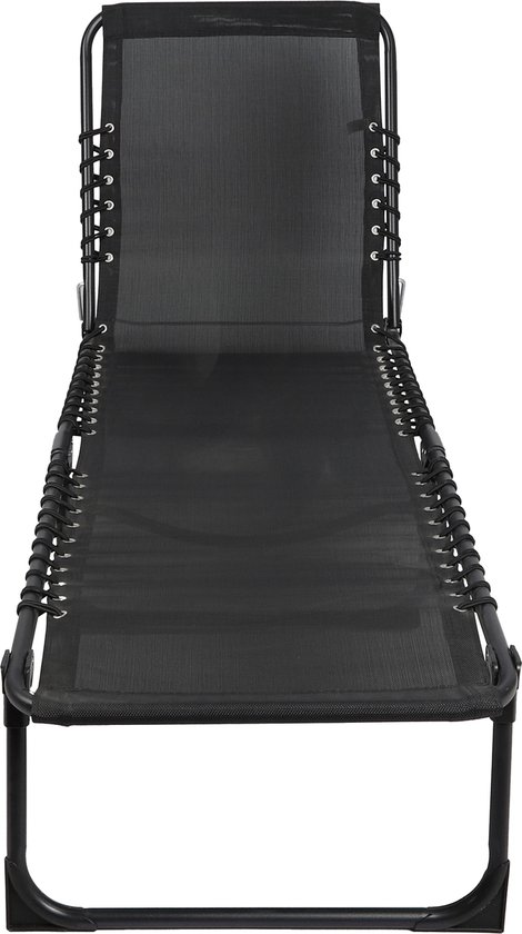 SET X 2 ZWART LIGBEDDEN 187X56XH26/85CM | bol
