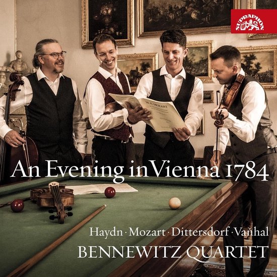 Bennewitz Quartet - An Evening In Vienna 1784: String Quartets (CD), Bennewitz Quartet... | bol