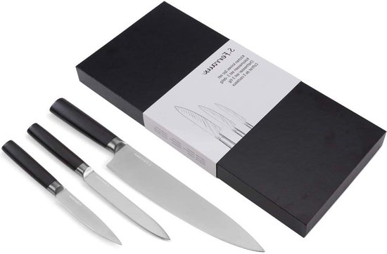 Professionele koksmessenset - 20cm roestvrijstalen Japans keukenmes ...