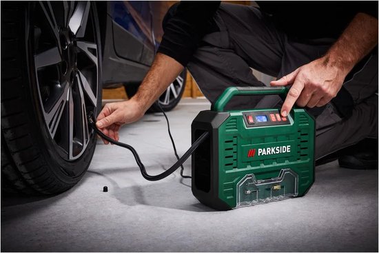 PARKSIDE® Compressor met digitale weergave 150 W - Druk: 8 bar ...
