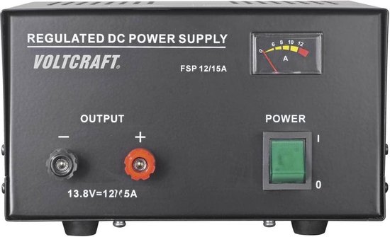 Labvoeding 13.8V 12A 165W - Lineaire Voeding voor Laboratorium en ...
