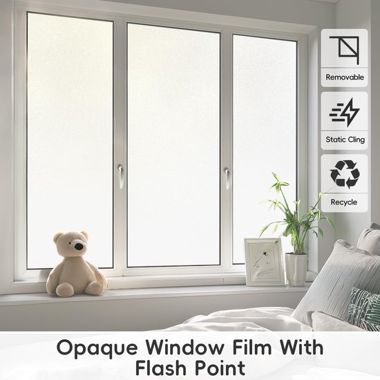 Solacis Privacy Folie Raam - Raamfolie - Folie Raam - Zichtwerend ...