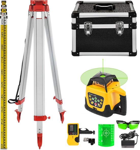 Afstandsmeter - Laser - Roterende Laser - Meetgereedschap - Uitlijnen ...